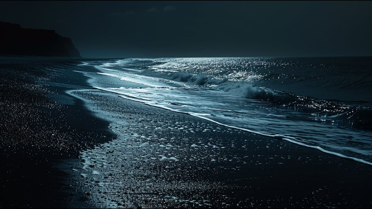 Gentle Ocean Waves For Deep Sleeping - Stress Relief and Think Clearly ...