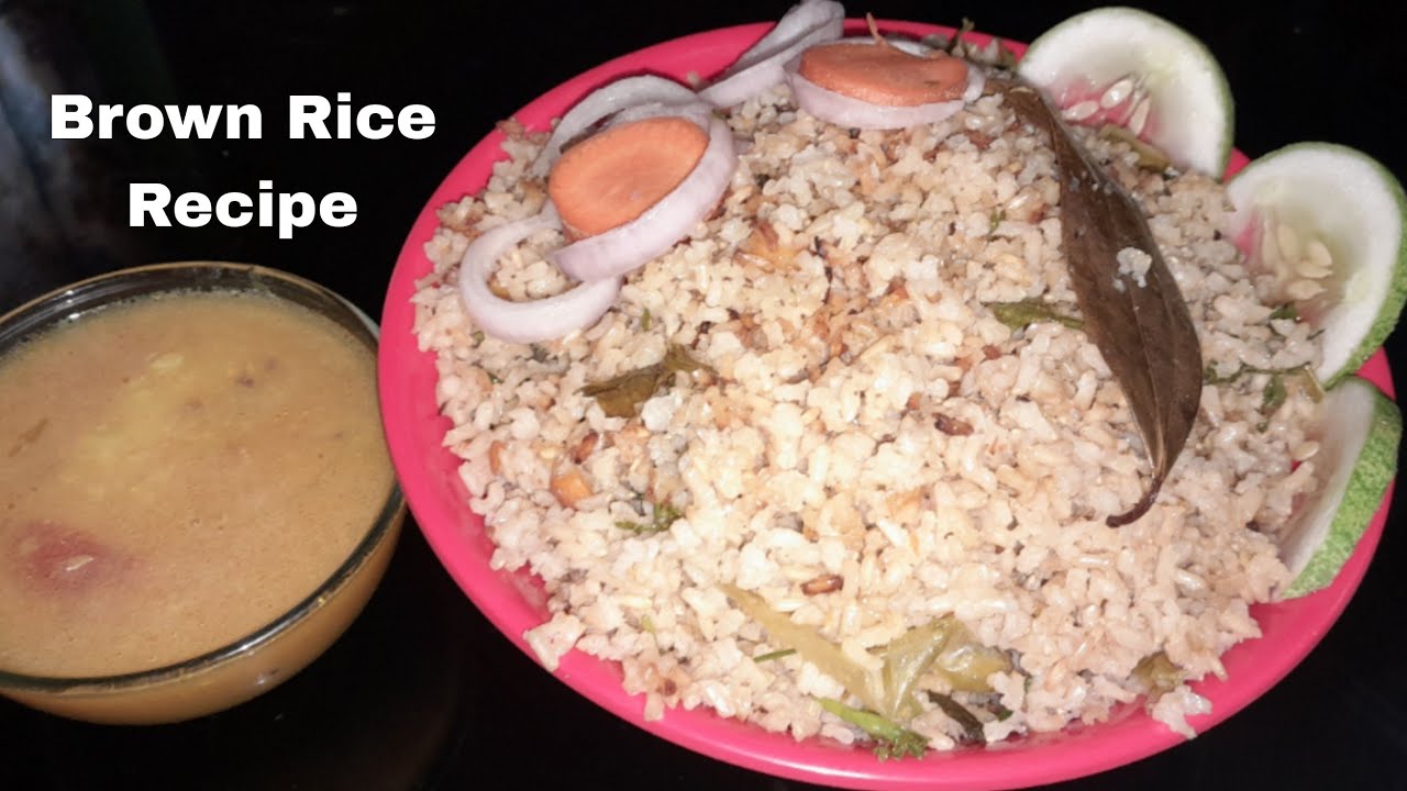 Brown Rice Recipe For Weight Loss | How to Cook Perfect Brown Rice ...