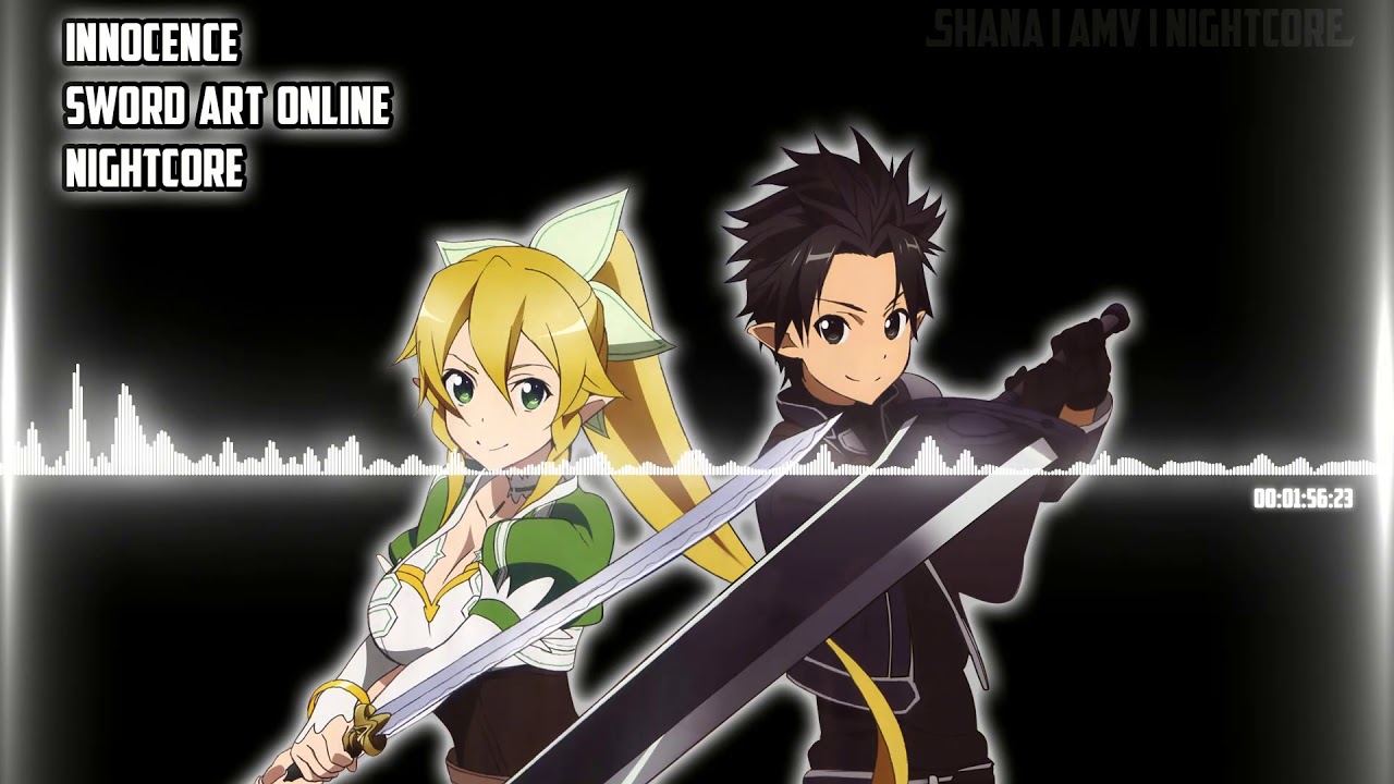 Innocence【Nightcore】 - Sword Art Online - YouTube
