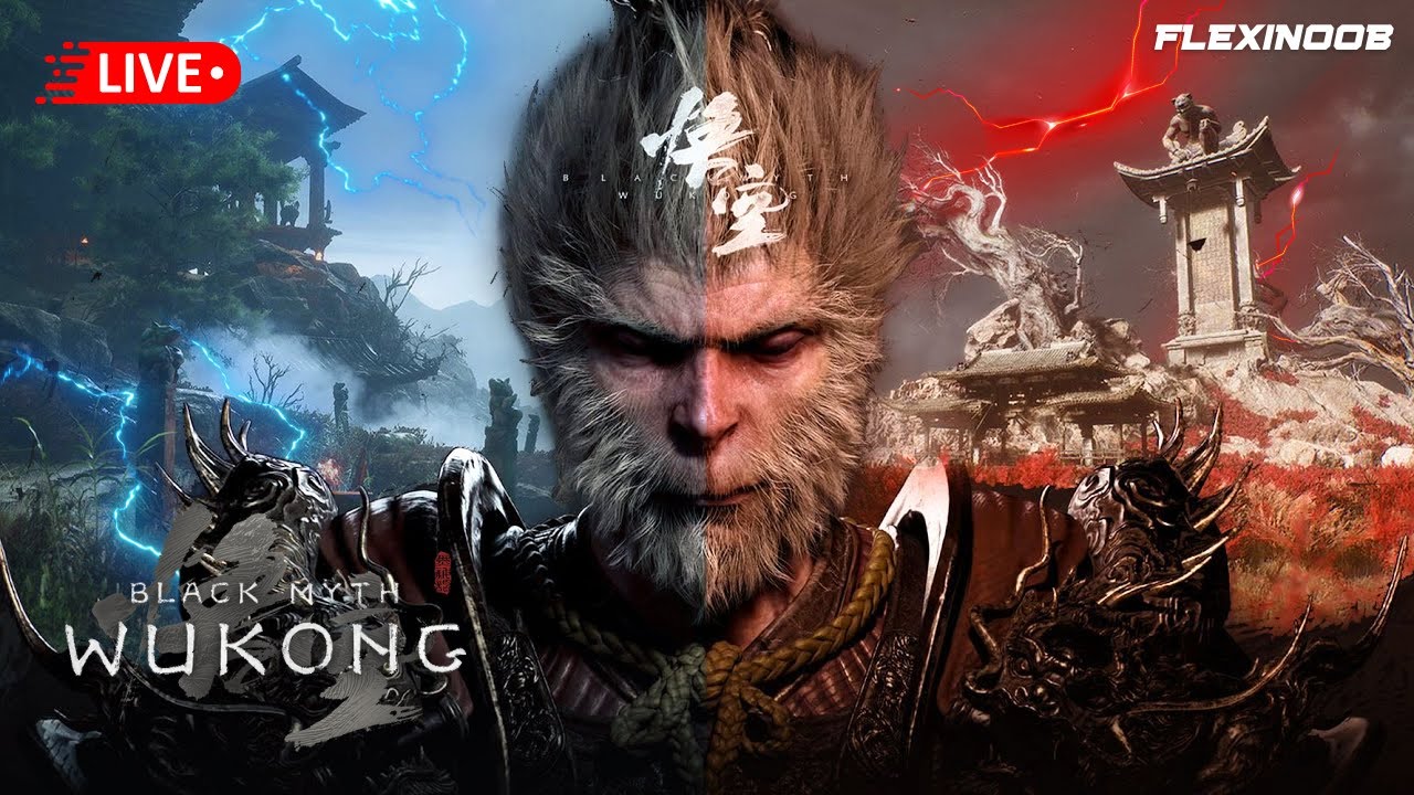 Black Myth : Wukong Finallyyyyyyy! | Live Part 1 - YouTube