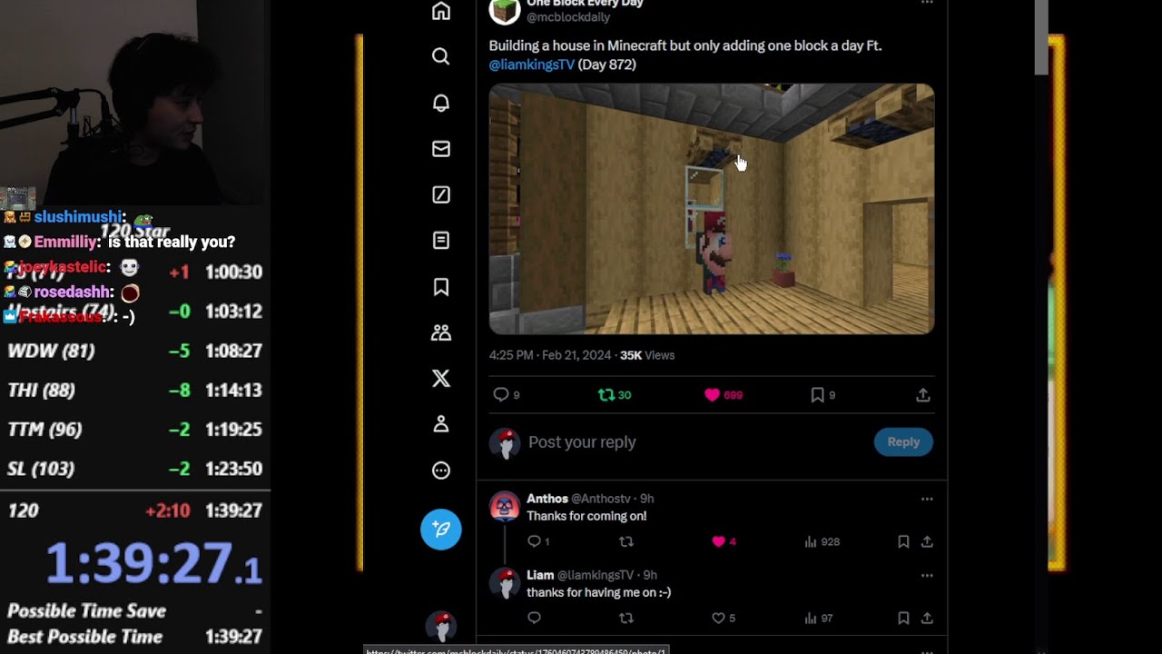 02/21/2024 - 🍄 MARIO SPEEDRUN 🍄 ELDEN RING DLC EARLY ACCESS 🍄 !squeex ...