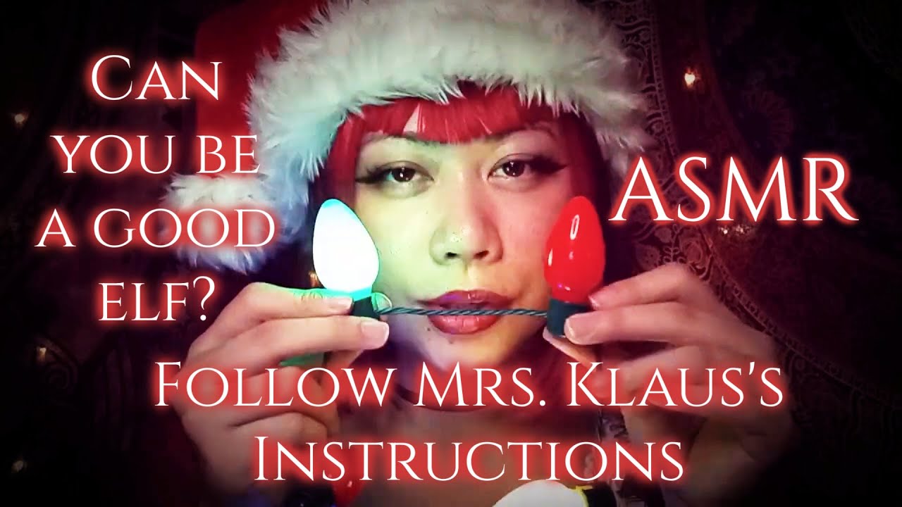 Be a Good Elf & Follow Femdom Mrs. Klaus' Instructions | ASMR Roleplay ...