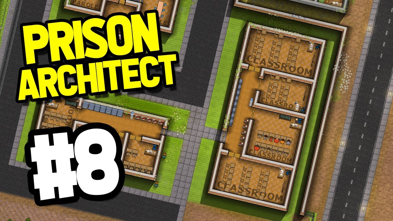 Building a SCHOOL in Prison Architect - YouTube