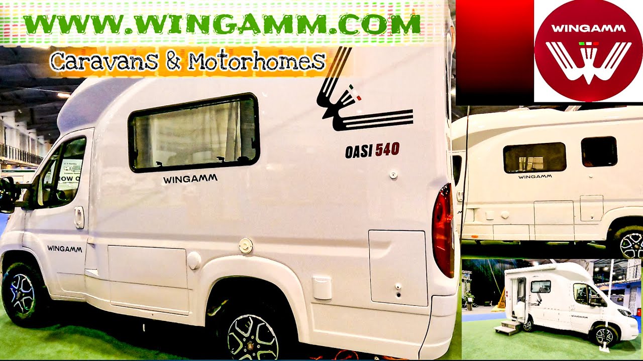 2022 Wingamm Caravans & 5.4 metre Motorhomes monocoque Wohnmobil first ...