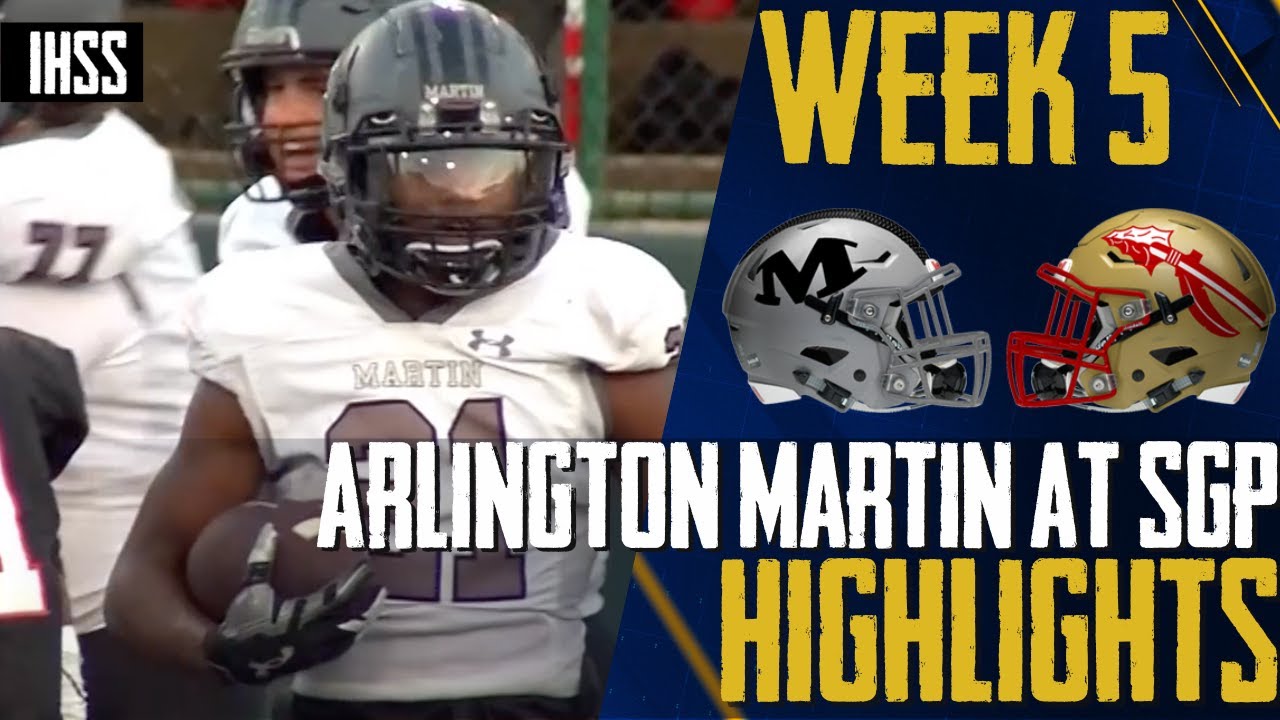 Arlington Martin at South Grand Prairie - 2023 Week 5 Football ...