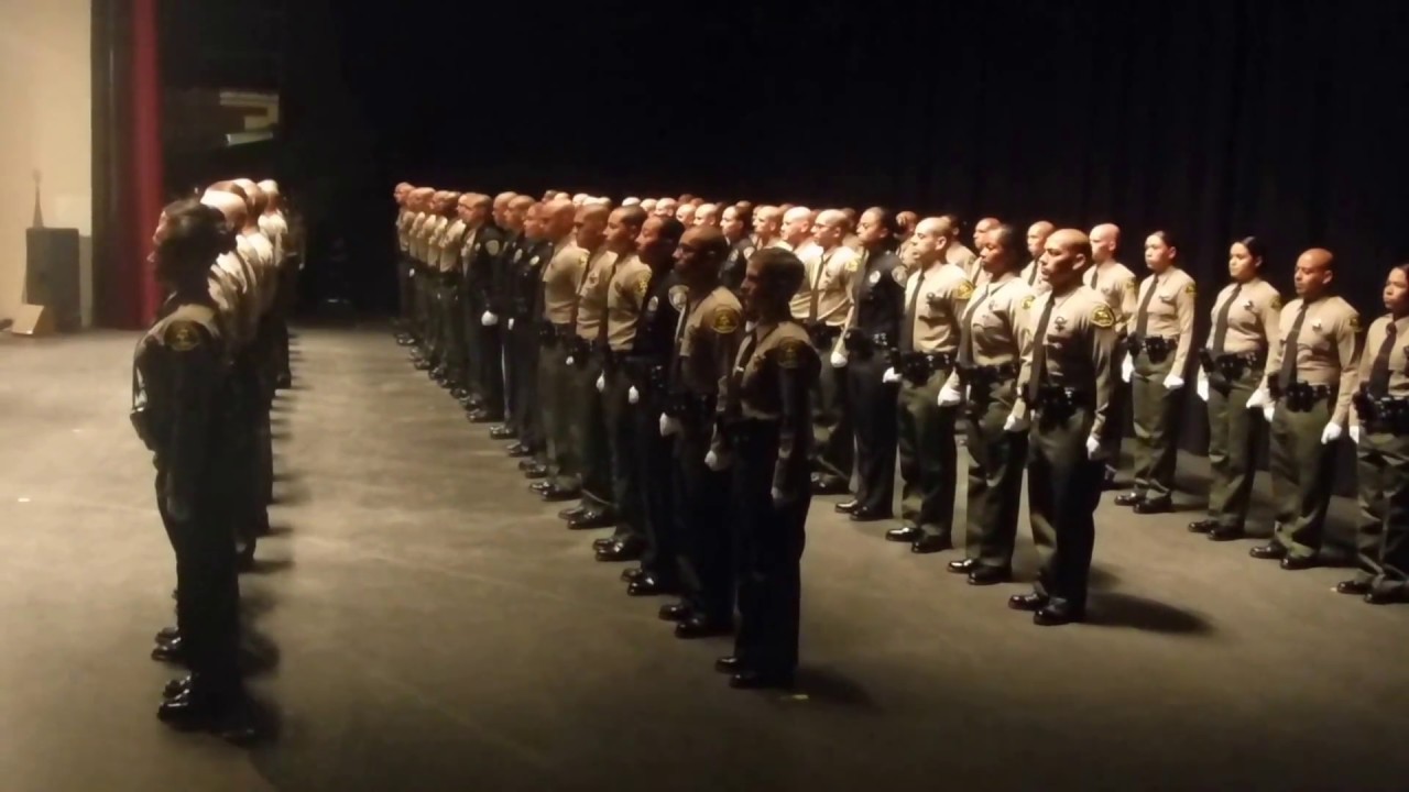 Opening Ceremony: LASD Academy Class No 418 - YouTube