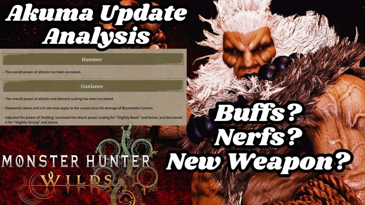 Akuma Update Monster Hunter Wilds Analysis - YouTube