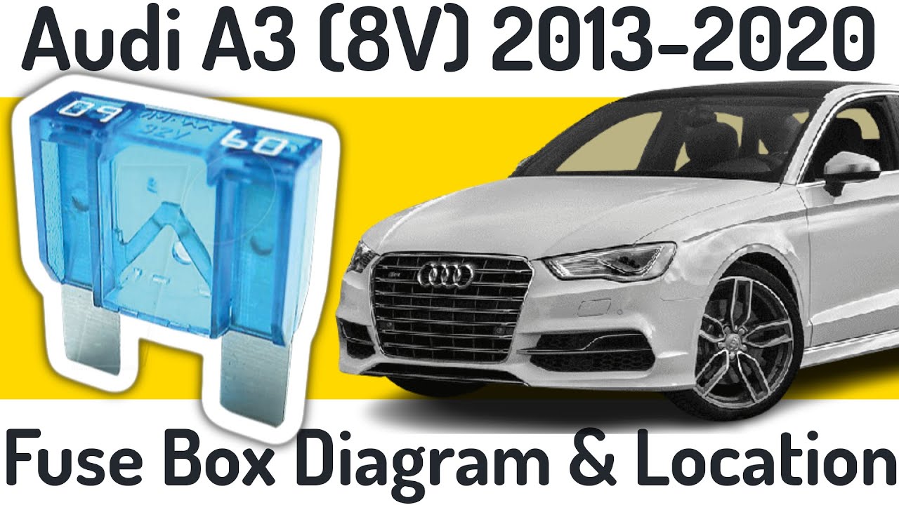 Audi A3 (8V) 2013-2020 | Fuse Box Diagram & Location - YouTube