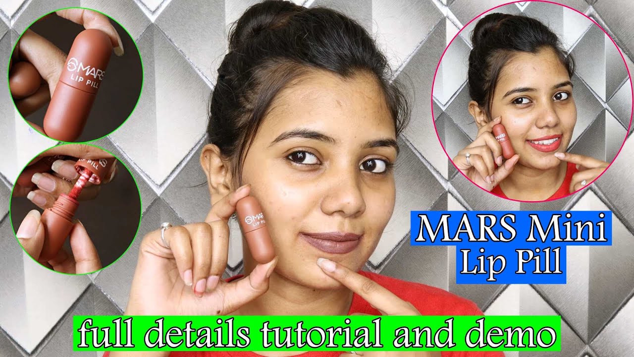 Review ! Mars Mini Lip Pill High Pigmented Matte Lipstick Set - full ...