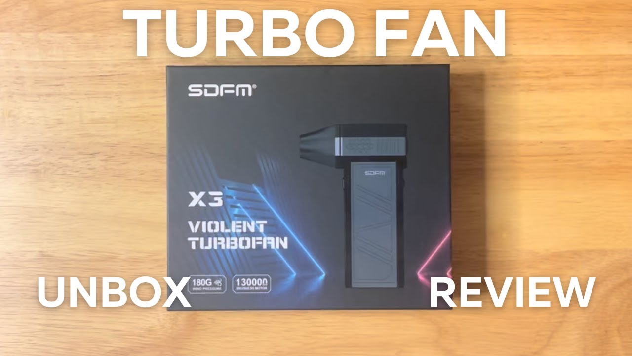 Turbo Jet Fan Unboxing: Will It Blow You... or Just Dust? - YouTube