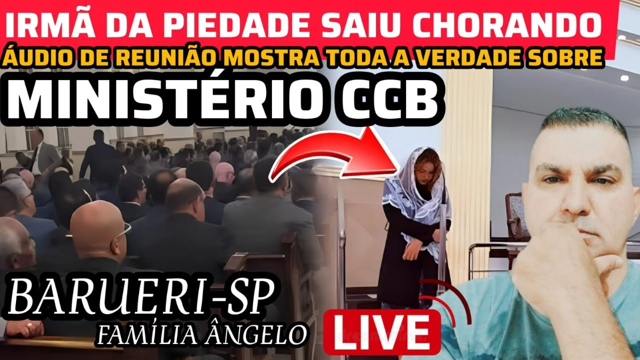 CCB- INJUSTIÇA EM BARUERI-SP FIZERAM A IRMÃ DA PIEDADE CHORAR DE ...