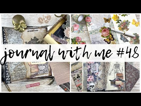 Journal with Me | 48 | Creative + Junk Journaling | ms.paperlover | 2021
