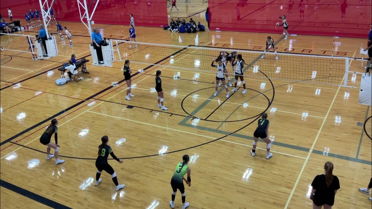1st set AJV 14 Helix vs. Austin Velocity 14 Emerald - YouTube