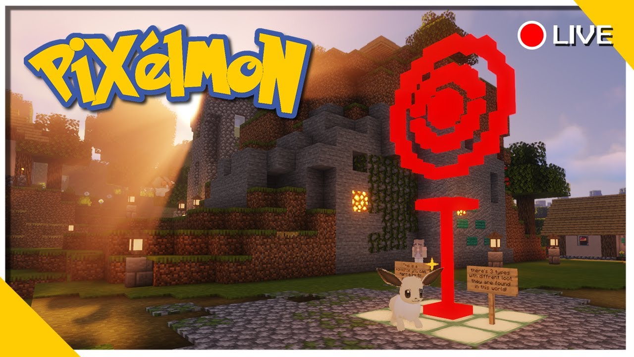 🟠 Here We Go Again, Pixelmon! | !goal !Discord - YouTube