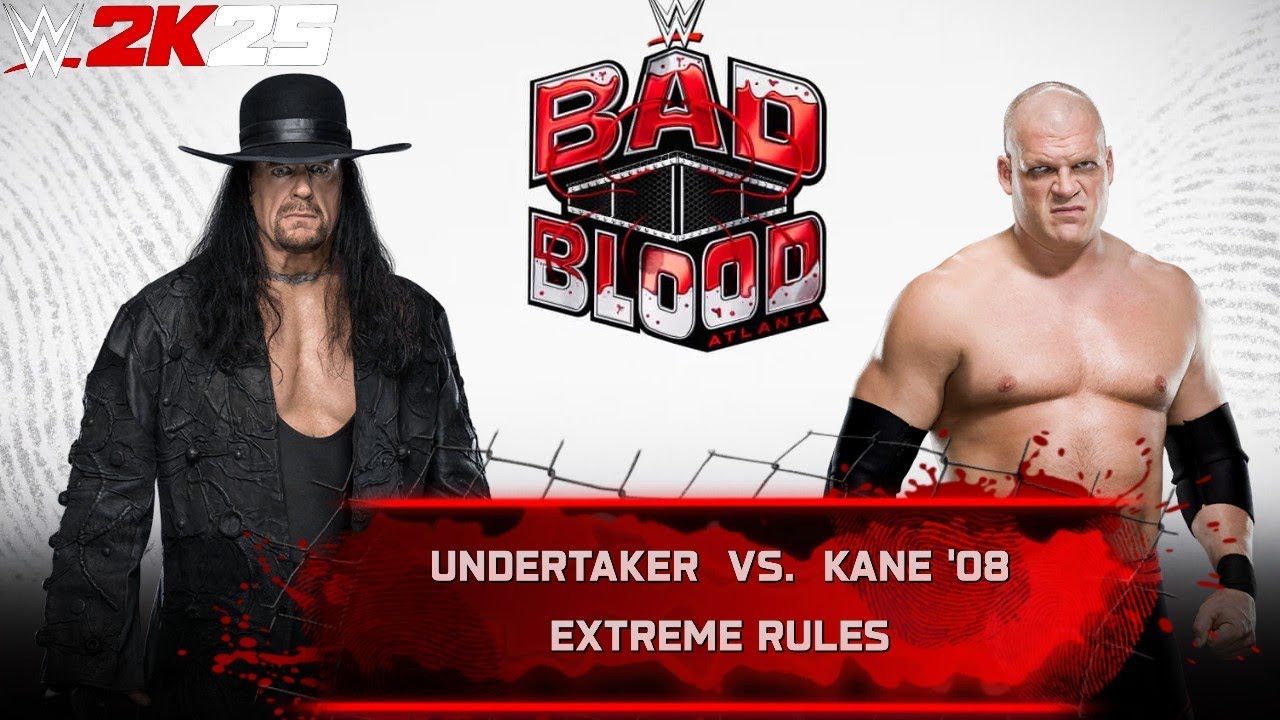 Full Match - Undertaker vs Kane '08: Extreme Rules Match at Bad Blood ...