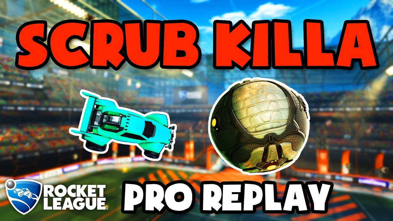 Scrub Killa Pro Ranked 2v2 #104 - Rocket League Replays - YouTube