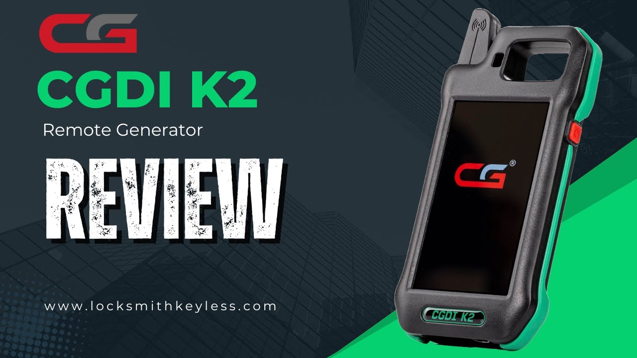 Tool Review Tuesday: CGDI K2 Remote Generator Review 🔥 Unlock Pro-Level ...