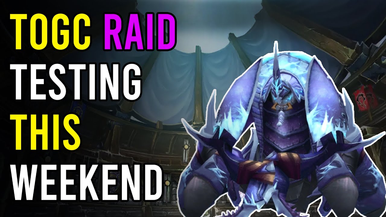 TOGC Is Coming THIS Weekend! NEW PTR Testing Schedule - YouTube