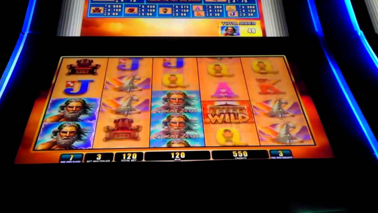 WMS Great Zeus Epic Fail Bonus Round - YouTube
