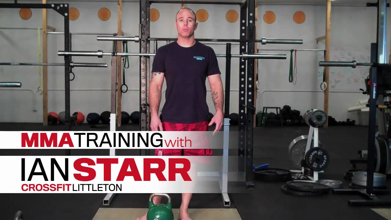 MMA TRAINING with IAN STARR: KettleBell Sumo Dead Lift High Pull - YouTube