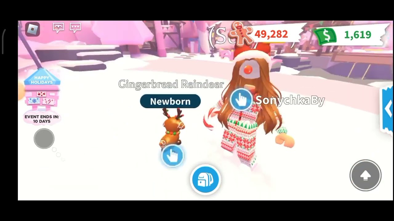 🦌😱New update in Adopt Me | Advent Calendar Day 25 | New pet Gingerbread ...