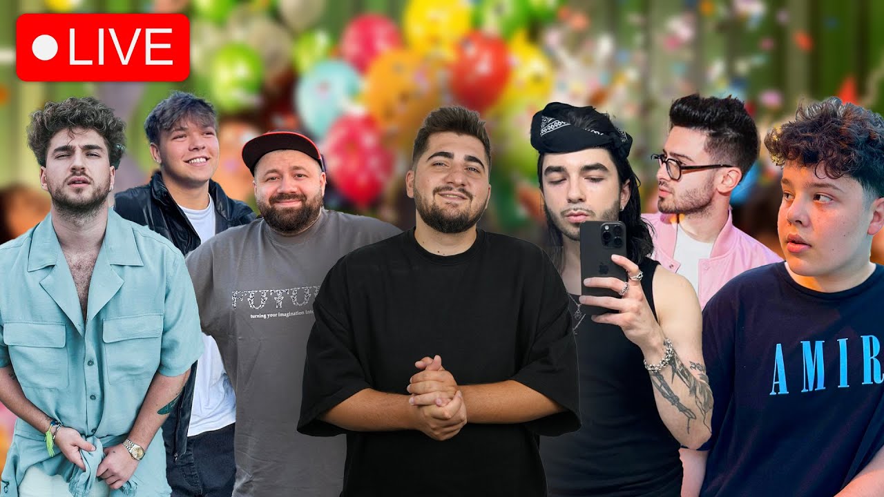 🔴LIVE DE ZIUA MEA CU STR3SU, GEORGESCU, THEREALRED, ISILENT, ROBYNET ...