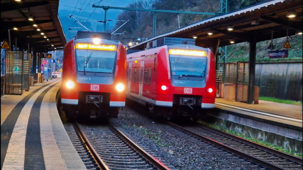 S-Bahn Rhein-Neckar mit der Baureihe 425 und Mireos - YouTube