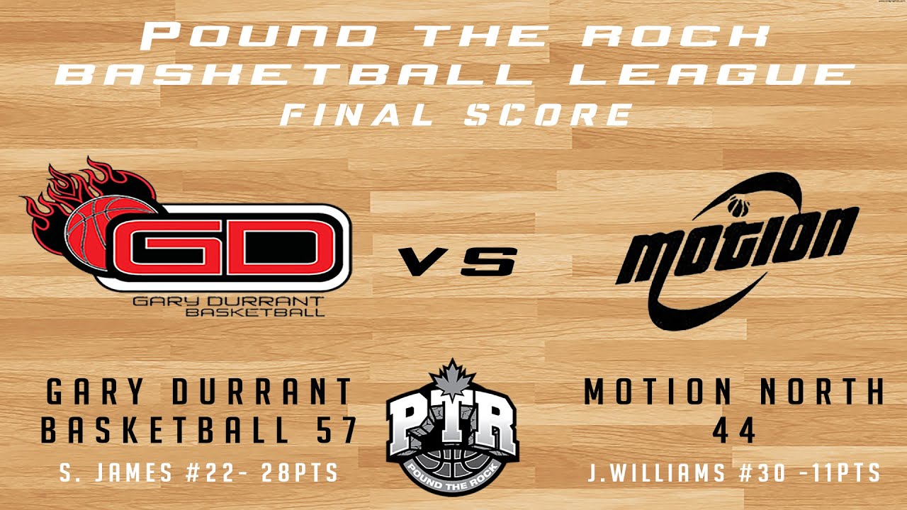 Gary Durrant Basketball vs Motion North - YouTube