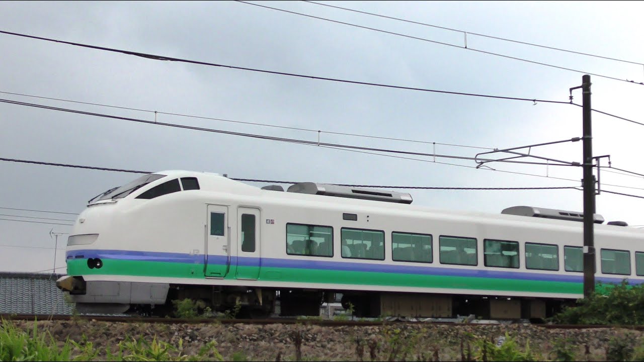 特急しらゆき6号上越妙高行き【4K】E653系H202編成上沼垂色56M - YouTube