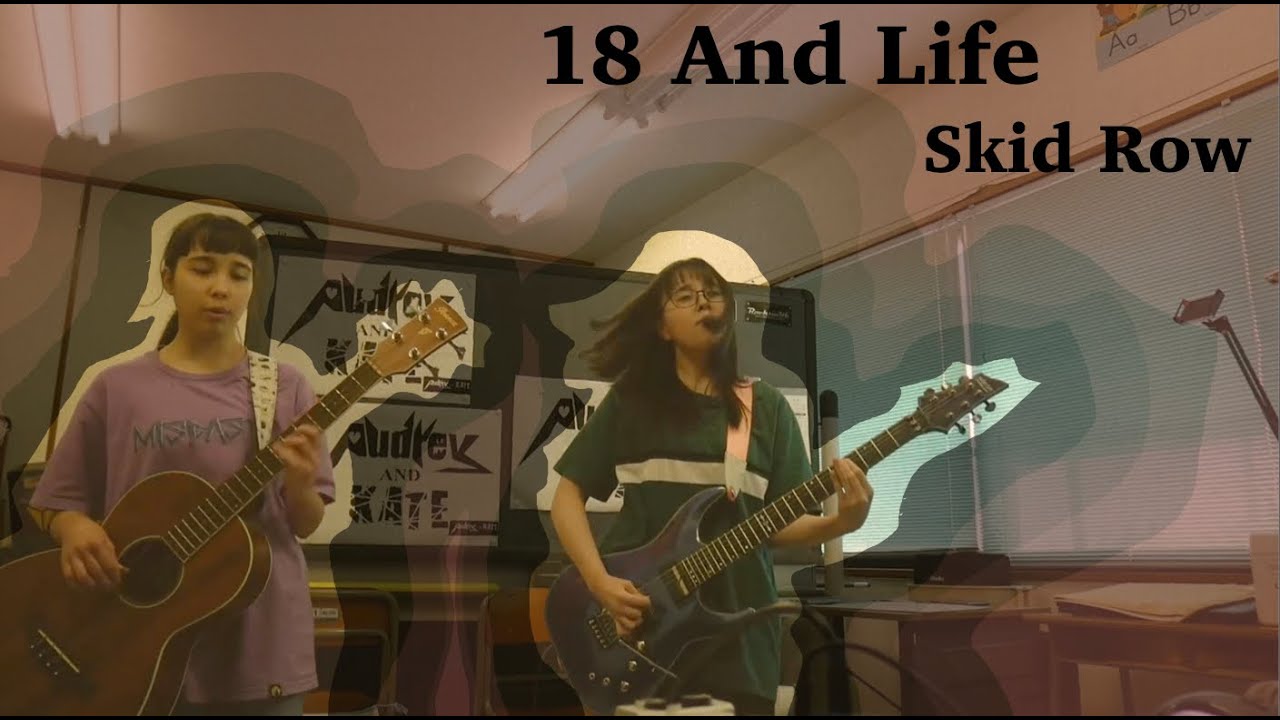 Skid Row - 18 And Life - guitar + bass #cover #スキッドロウ #skidrow - YouTube