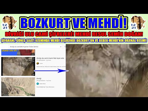 DİVRİĞİ ULU CAMİDE MEHDİ RESUL BEŞİĞİNDE BOZKURT-3! ORJİNAL RESİM! MEHDİ RESUL SEMİH DOĞAN 8-29/3!