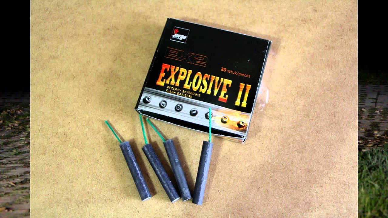 EXPLOSIV II - Jorge Fireworks - Petardy Polen Böller - YouTube