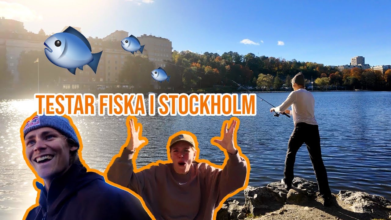 KAN MAN FISKA I STOCKHOLM!? 🎣🤔 - YouTube