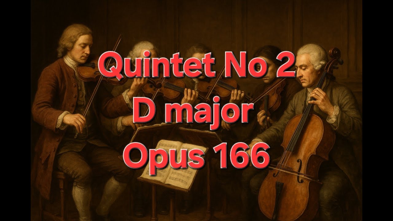 Quintet No 2 D major Opus 166 - YouTube