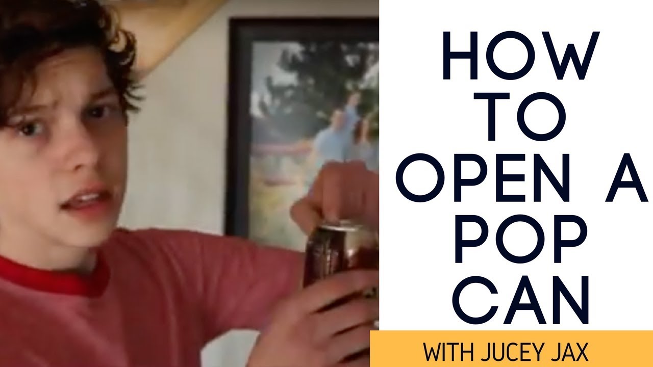 How To Open A Pop Can - YouTube