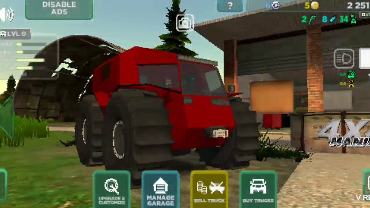 how to get the sherp in 4x4 mania - YouTube