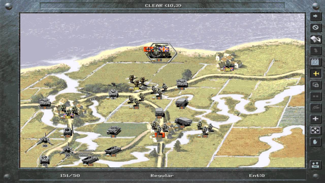 Panzer General 2 Blitzkrieg Campaign #6 (unit loss 0 enemy units all ...