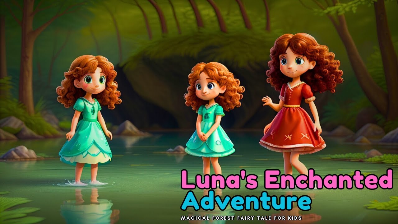"Luna's Enchanted Adventure | Magical Forest Fairy Tale for Kids" - YouTube