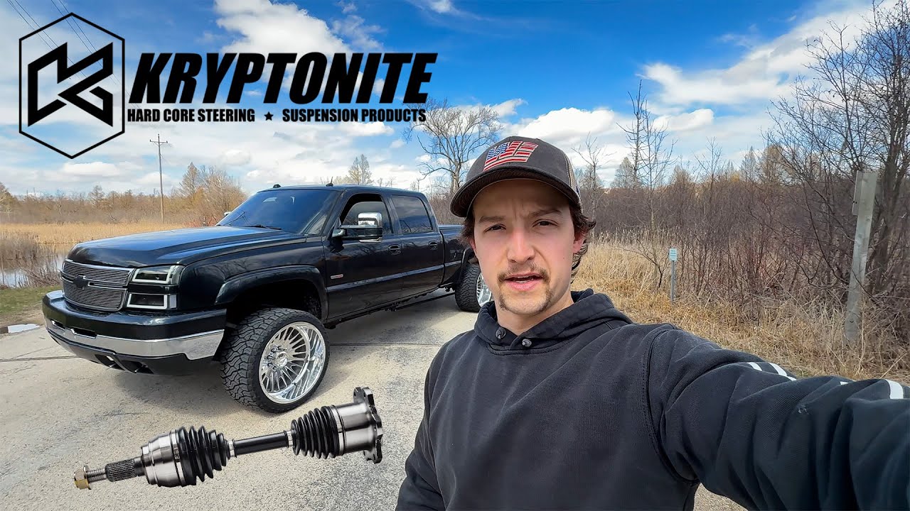 Installing New CV Axle, Kryptonite Bump Stops and Sway bar End Links ...