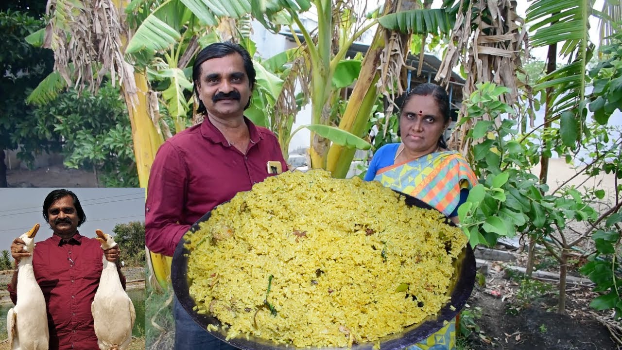 4 Full Duck Biryani Recipe Cooked by Mom & Daddy | Biryani Recipe ...