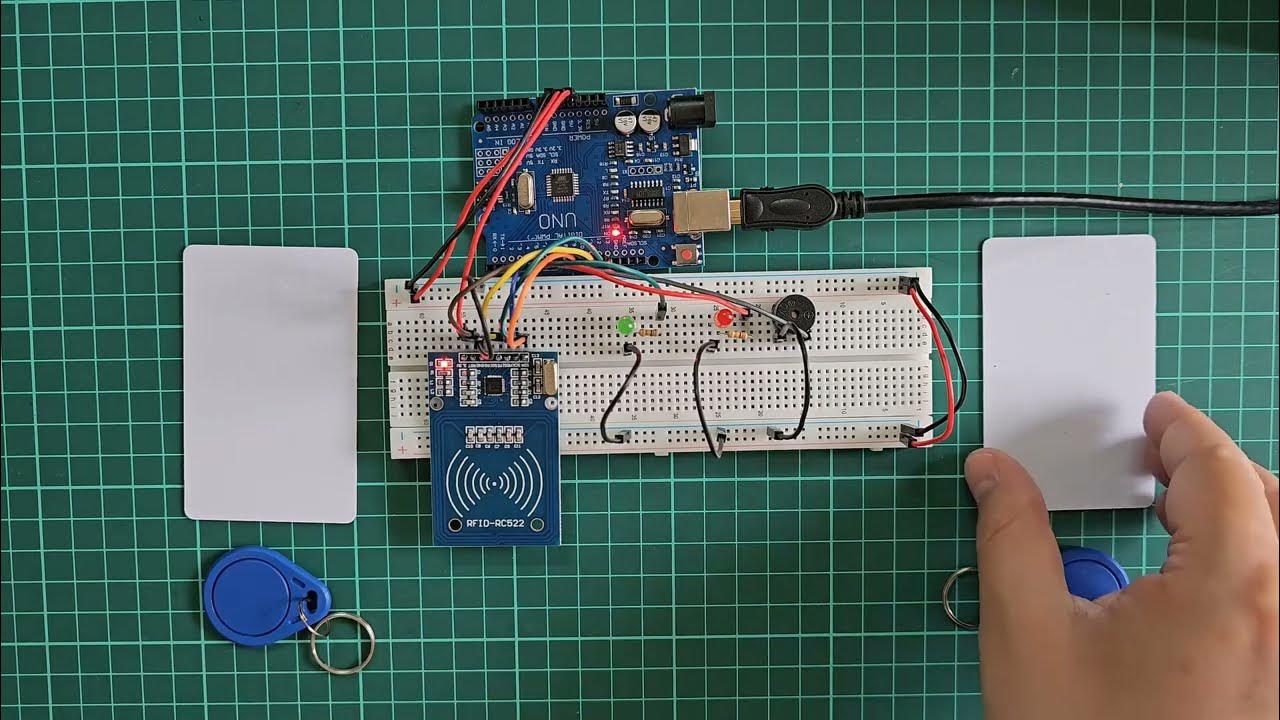 Arduino Tutorials: Read RFID Card & Key Fob IDs with Arduino | RFID ...