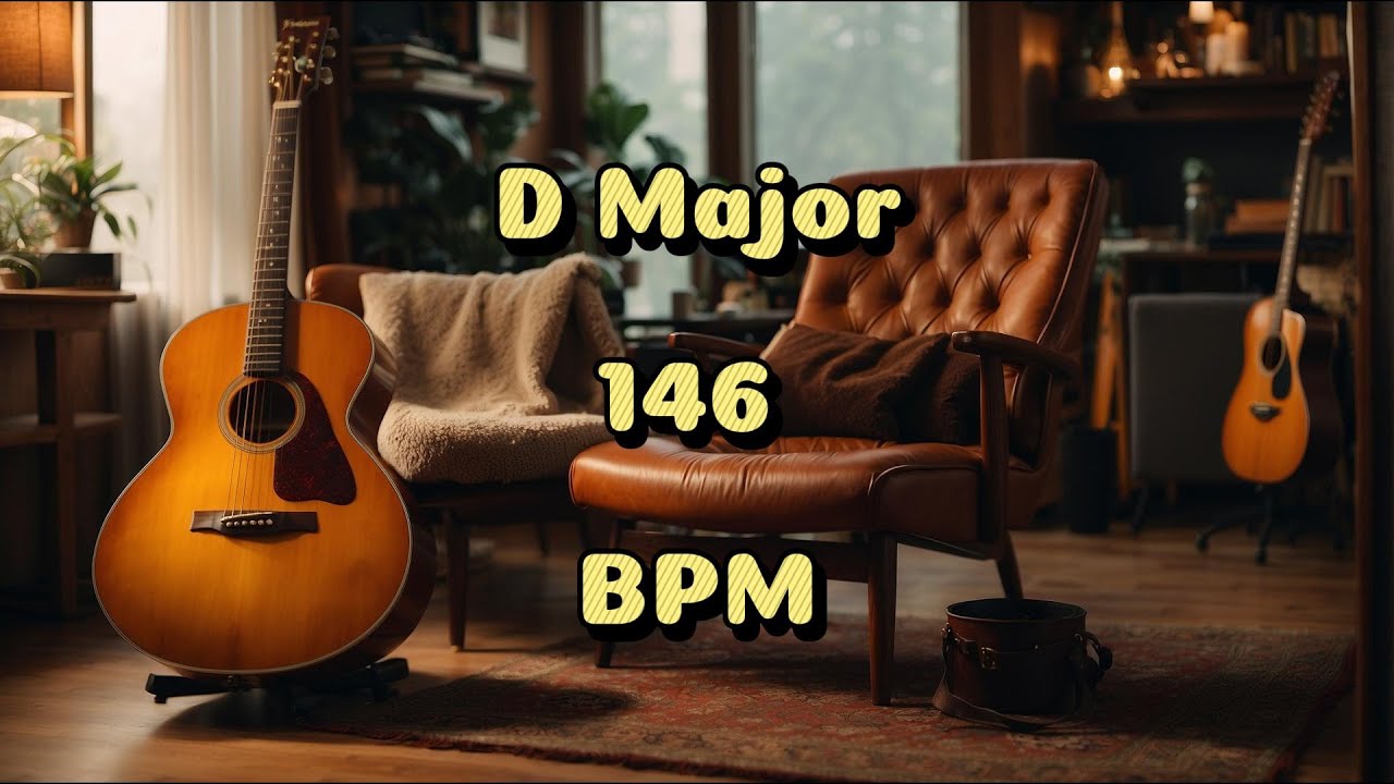 D Major Guitar Backing Track | 146 BPM | Elevate Your Playing - YouTube