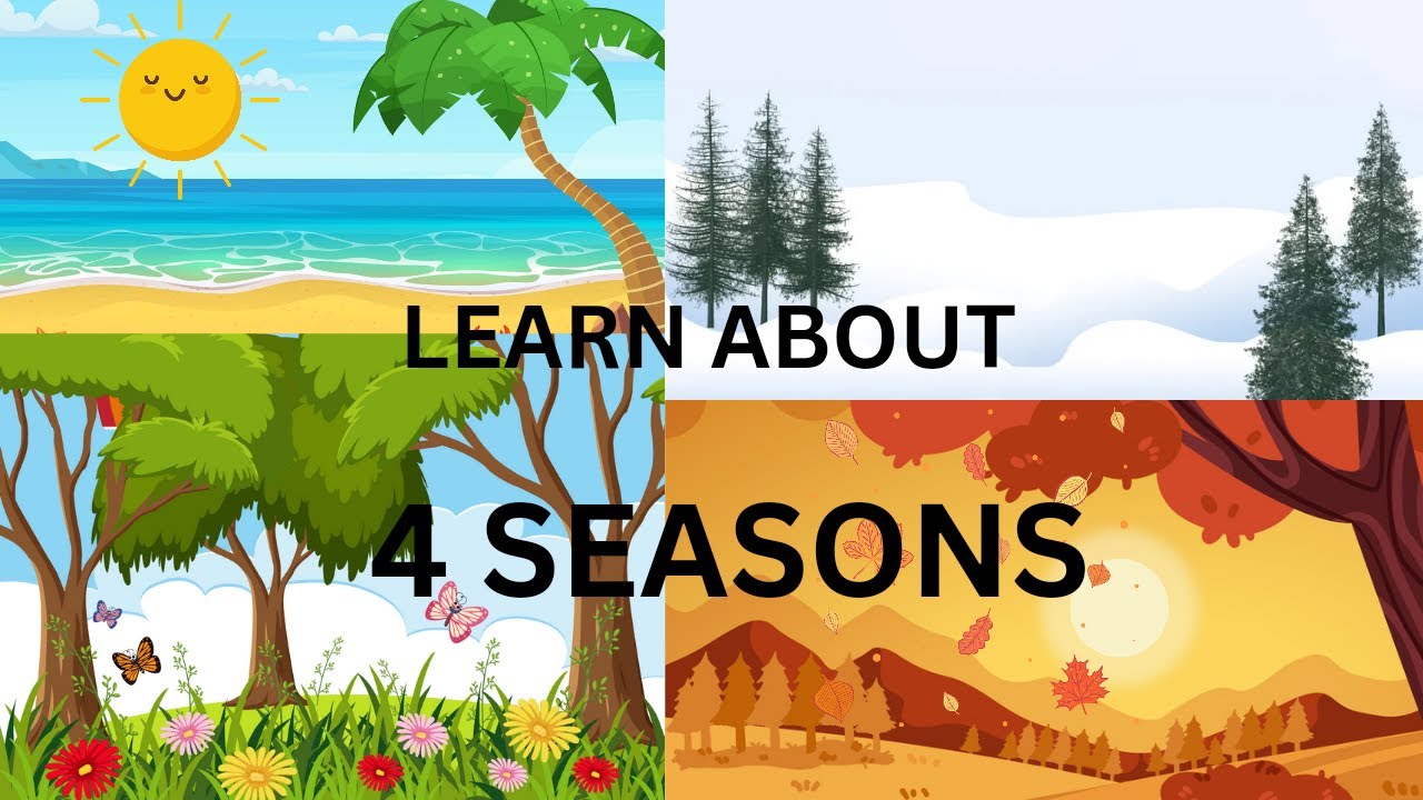 4 seasons for kids| Learn about seasons| 4 seasons for toddlers - YouTube