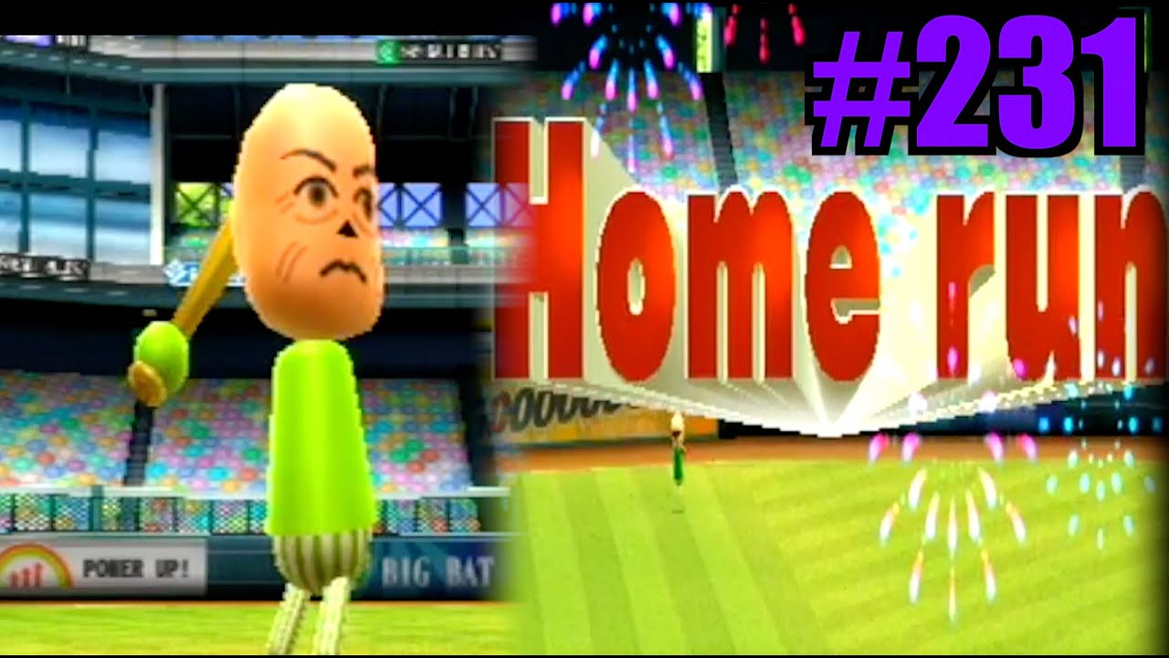 MR. GRINCH'S QUEST FOR HIS FIRST HOME RUN IN Wii BASEBALL | Wii Sports ...
