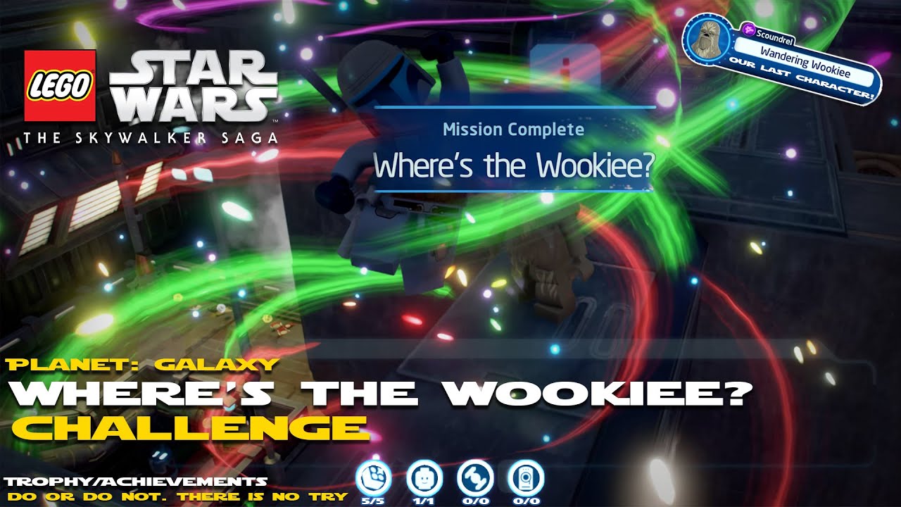 Lego Star Wars The Skywalker Saga: Where's the Wookiee? Challenge ...