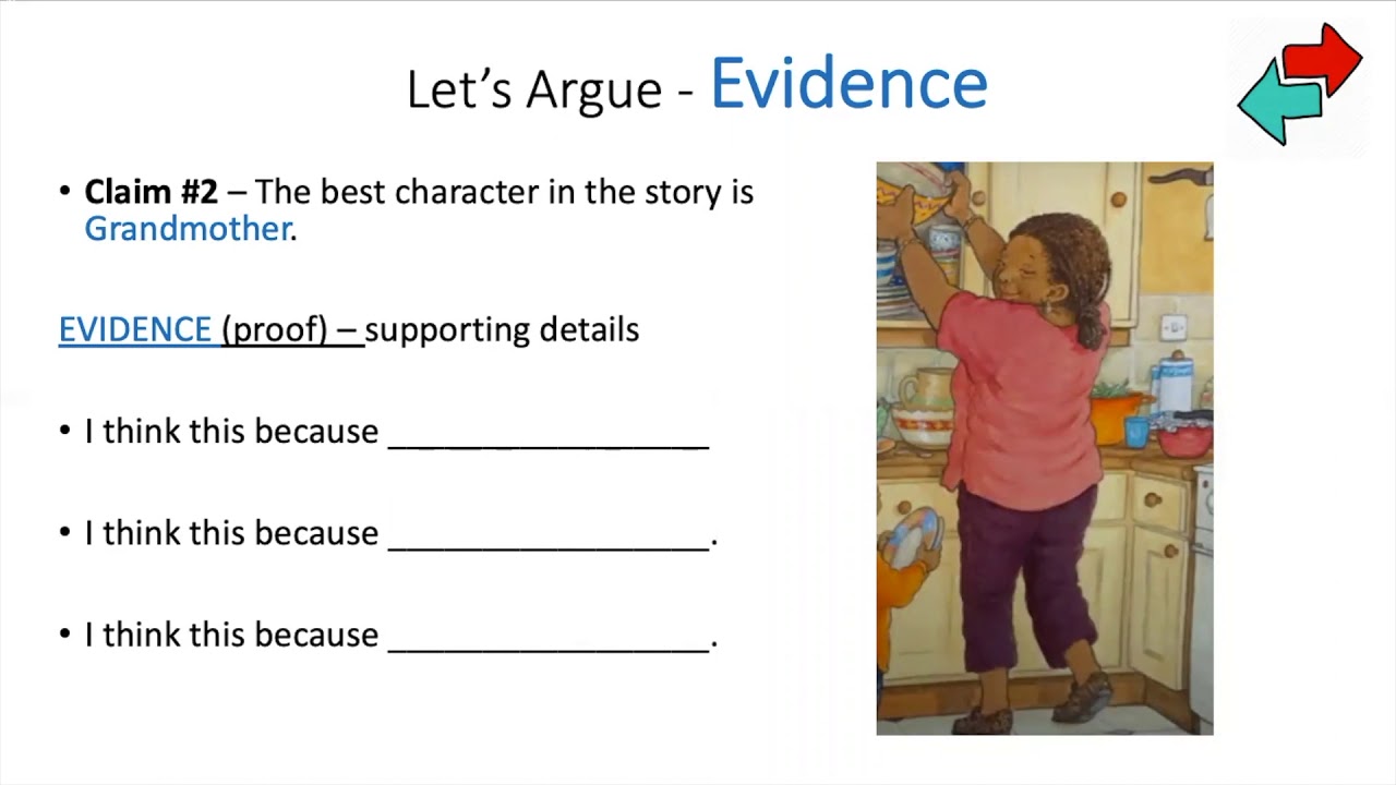 Reading - Supporting Claim with Evidence - YouTube