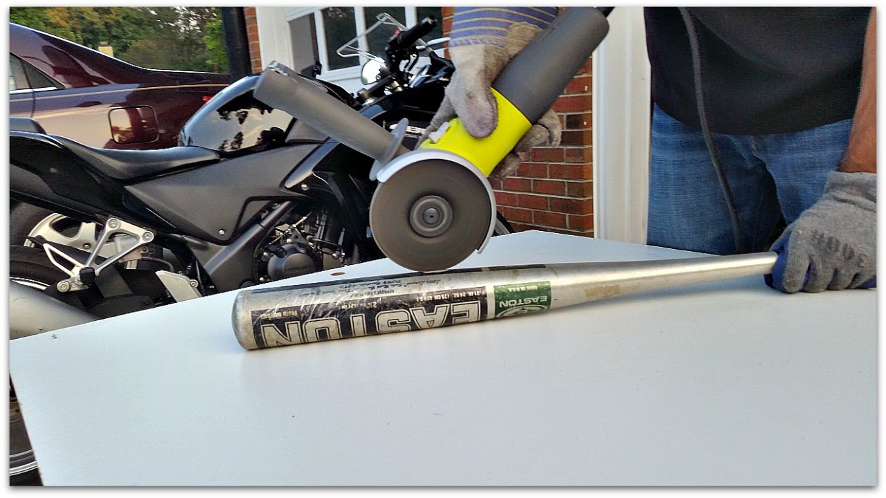 Cut Open Baseball Bat and found? - YouTube