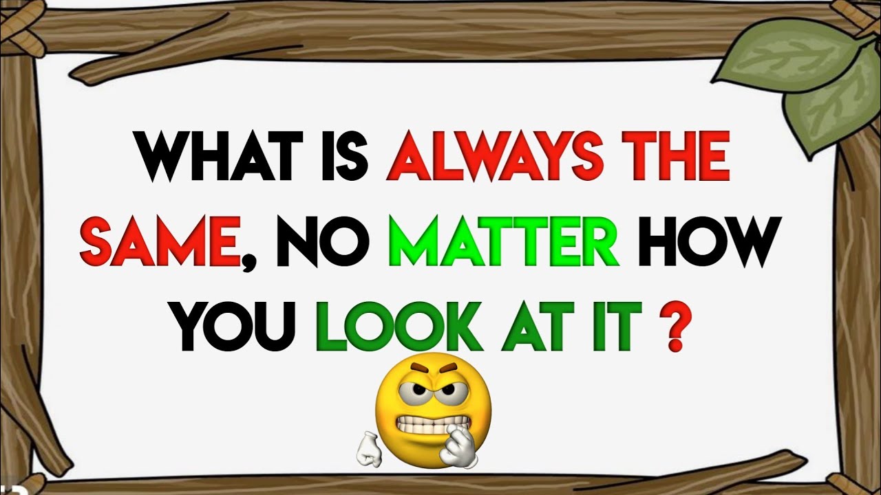 Can You Solve These Tricky Riddles? | Test Your Brain Power!/Quiz ...