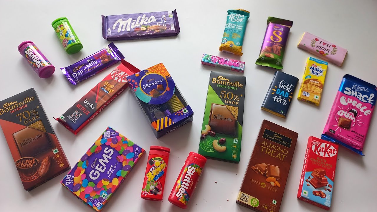 So many chocolates, surprise toys, chocolate opening video, lots of ...