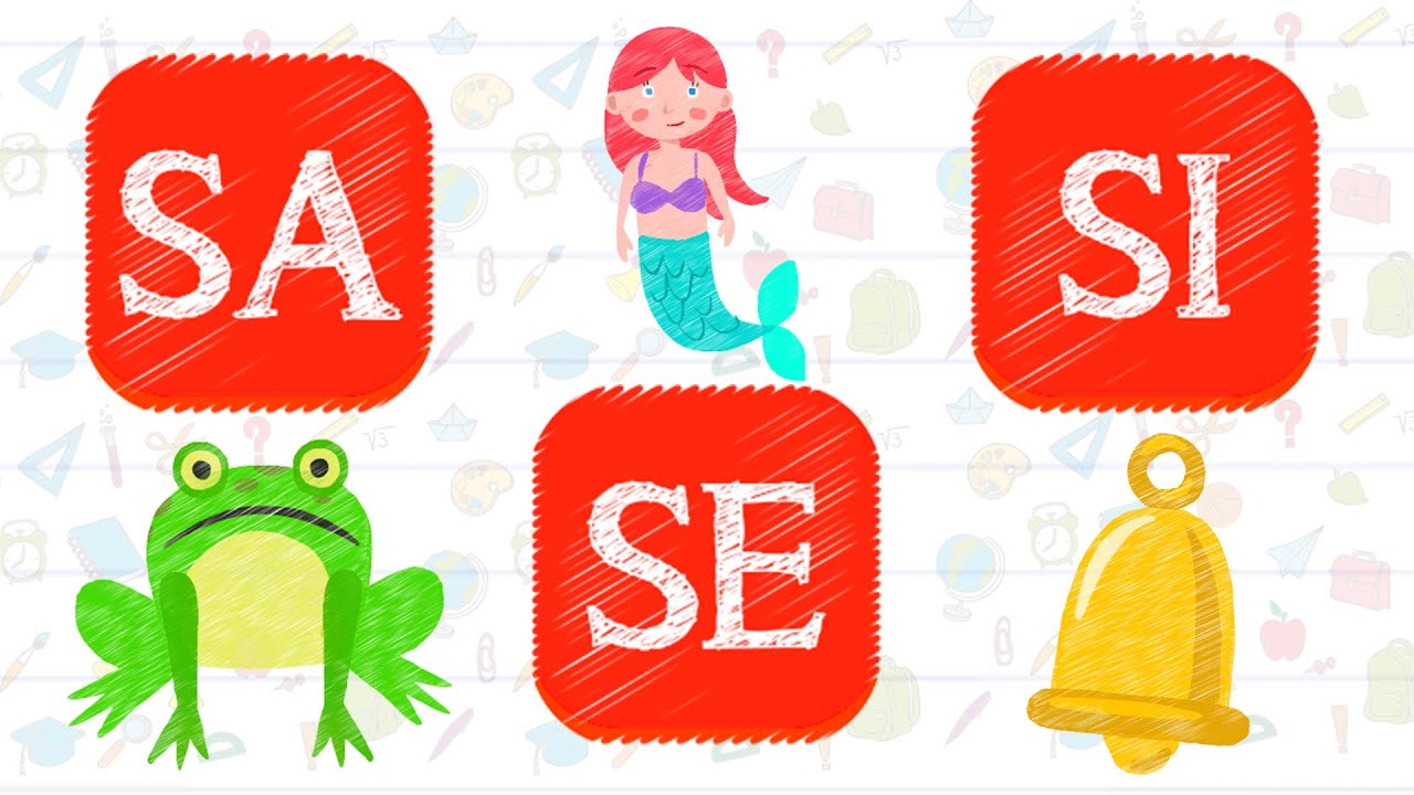 SA - SE - SI - SO - SU - SÃO - Aprenda a formar as sílabas em português ...